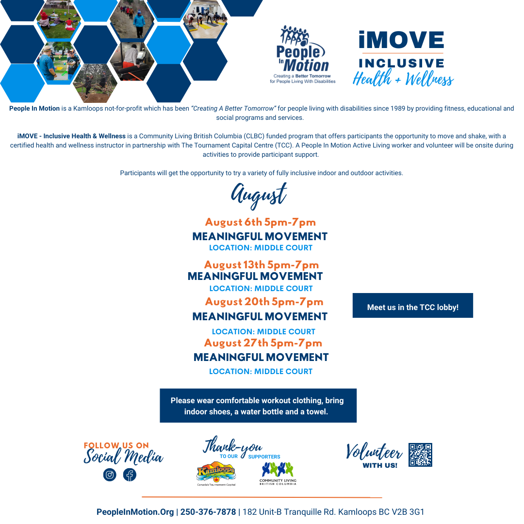 Active Living Programs - People In Motion